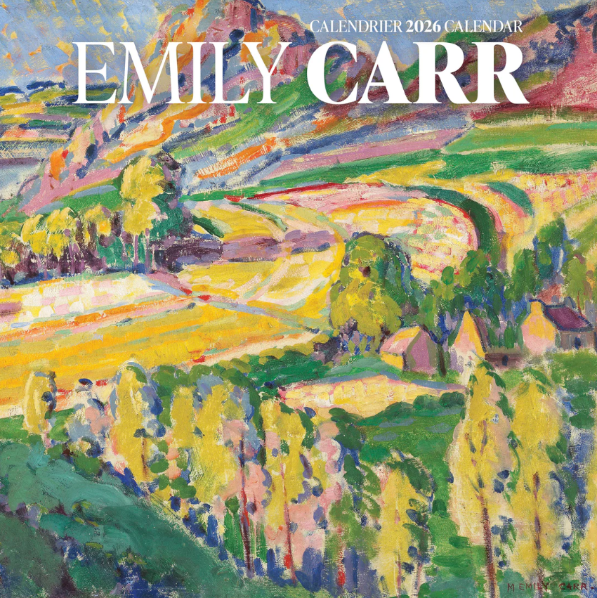 Emily Carr 2026 Wall Calendar – AGH Shop